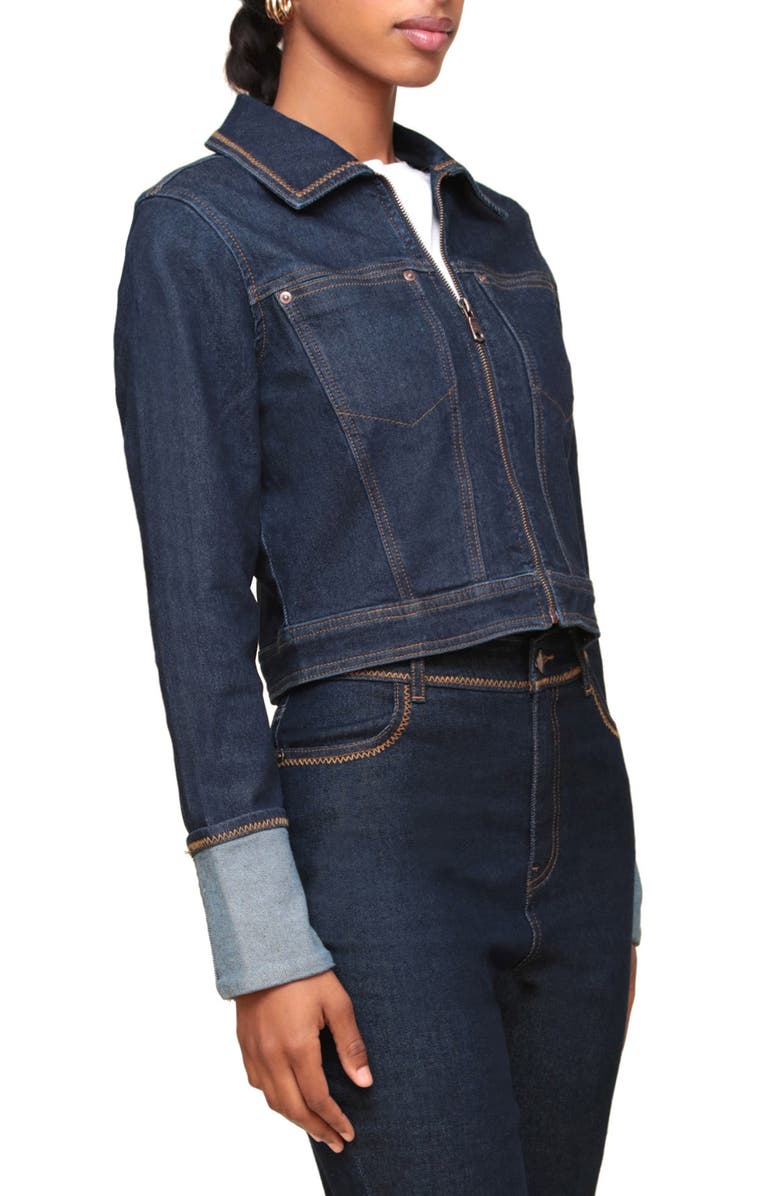 Avec Les Filles Cuffed Denim Jacket | Nordstromrack