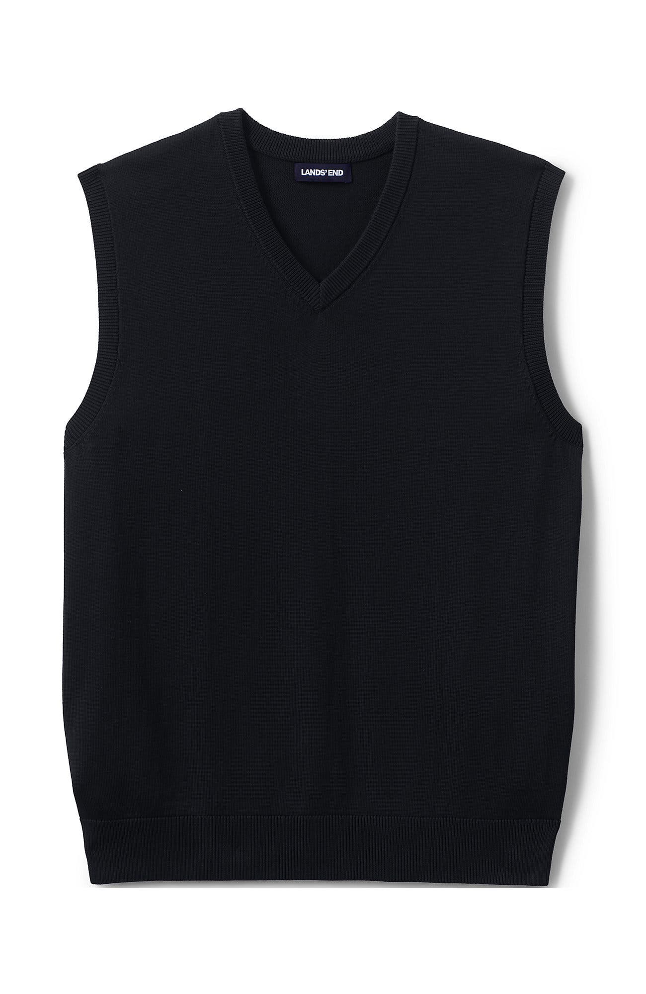 Lands' End School Uniform Cotton Modal Fine Gauge Sweater Vest | Nordstrom