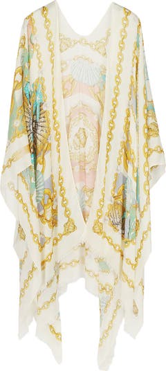Kurt Geiger London Beach Print Ruana | Nordstromrack