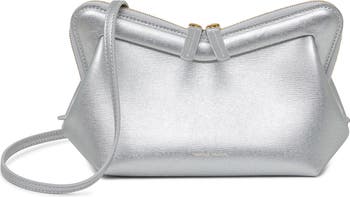 Mansur Gavriel Mini M Frame Metallic Leather Shoulder Bag | Nordstrom