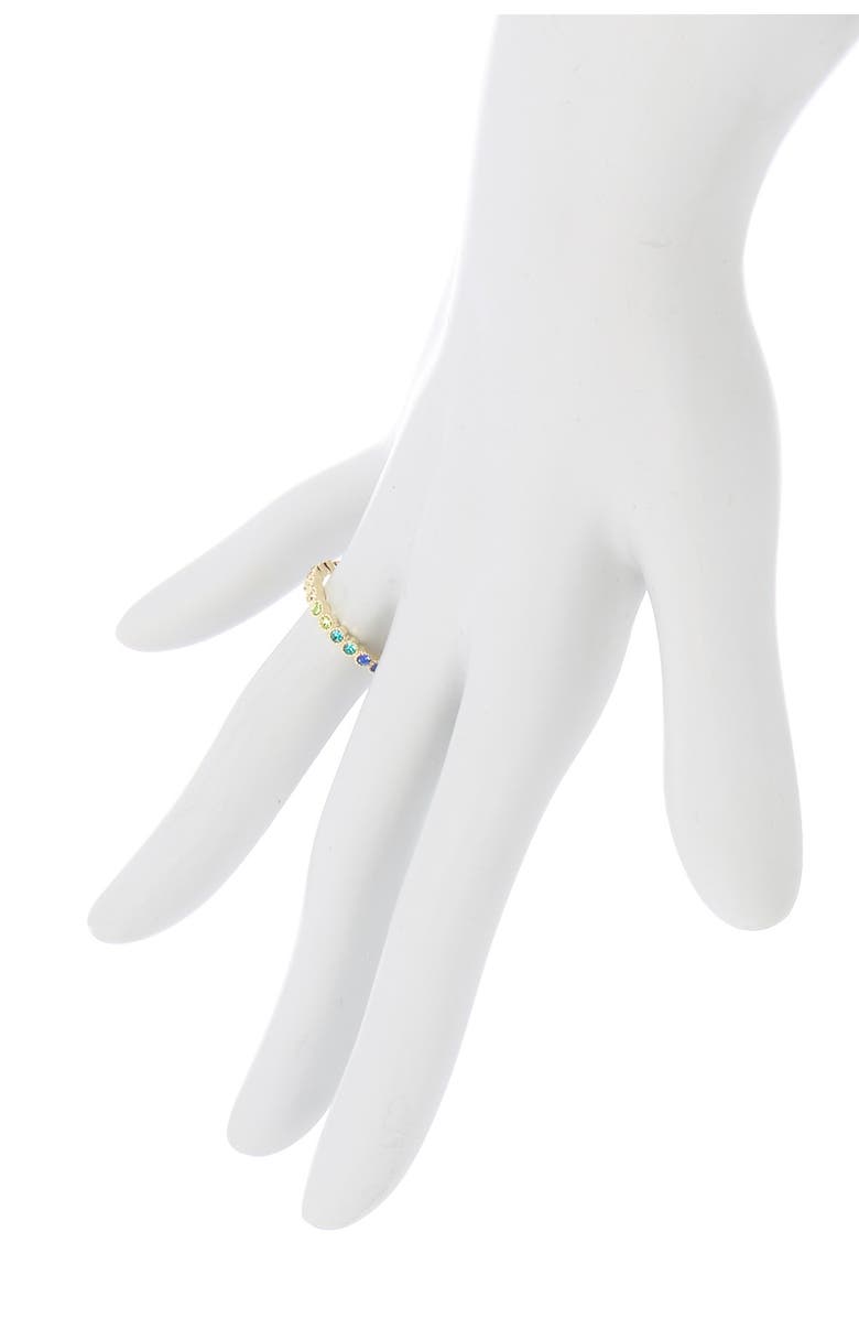NORDSTROM RACK Curved Rainbow Pave Band | Nordstromrack