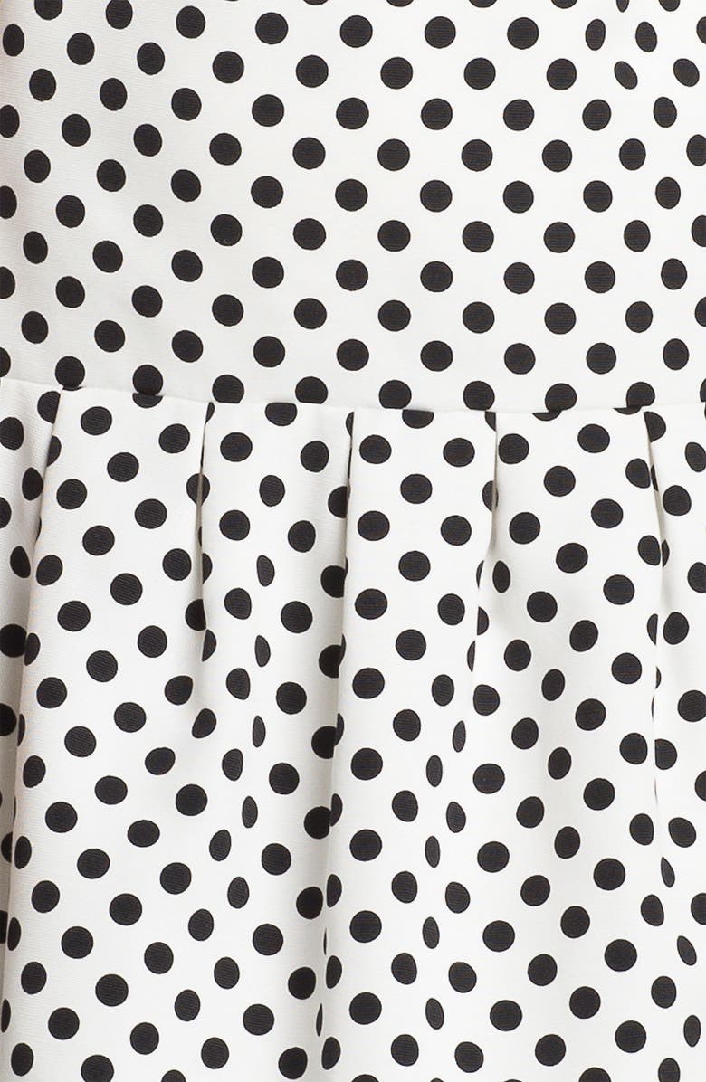Donna Morgan Drop Waist Dot Dress | Nordstrom