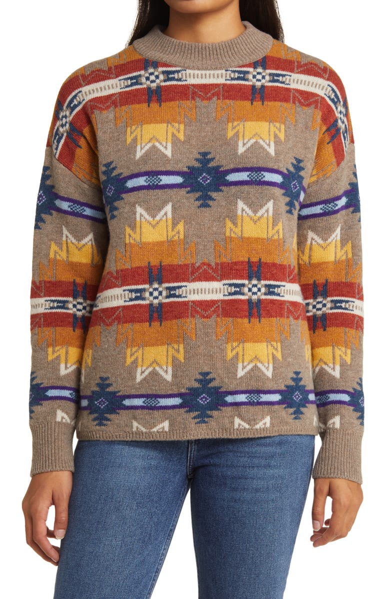 Faherty x Doug Good Feather Mock Neck Sweater | Nordstromrack
