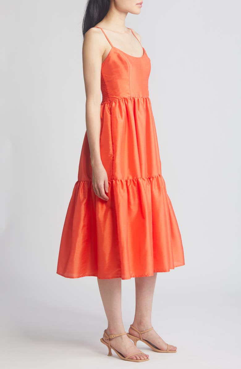 Hutch Tommy Sleeveless Tiered Organza Midi Dress | Nordstromrack