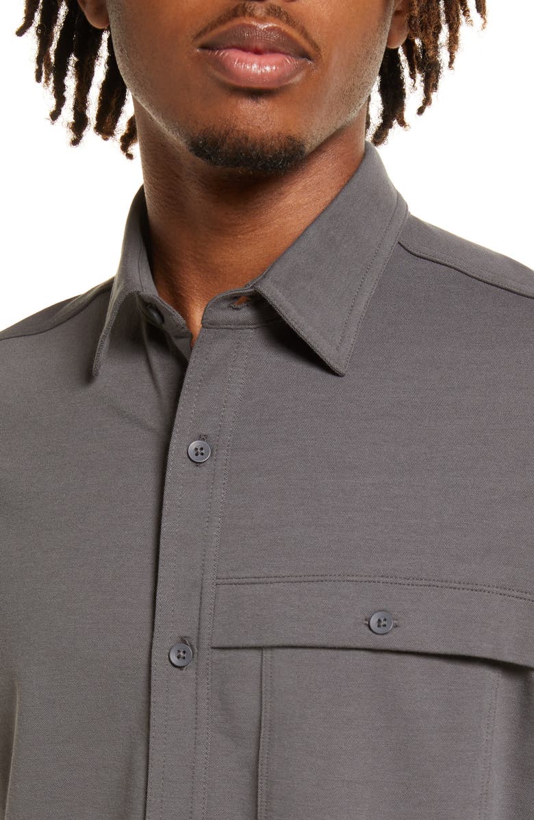 Zella Expedition Performance Button-Up Shirt | Nordstromrack