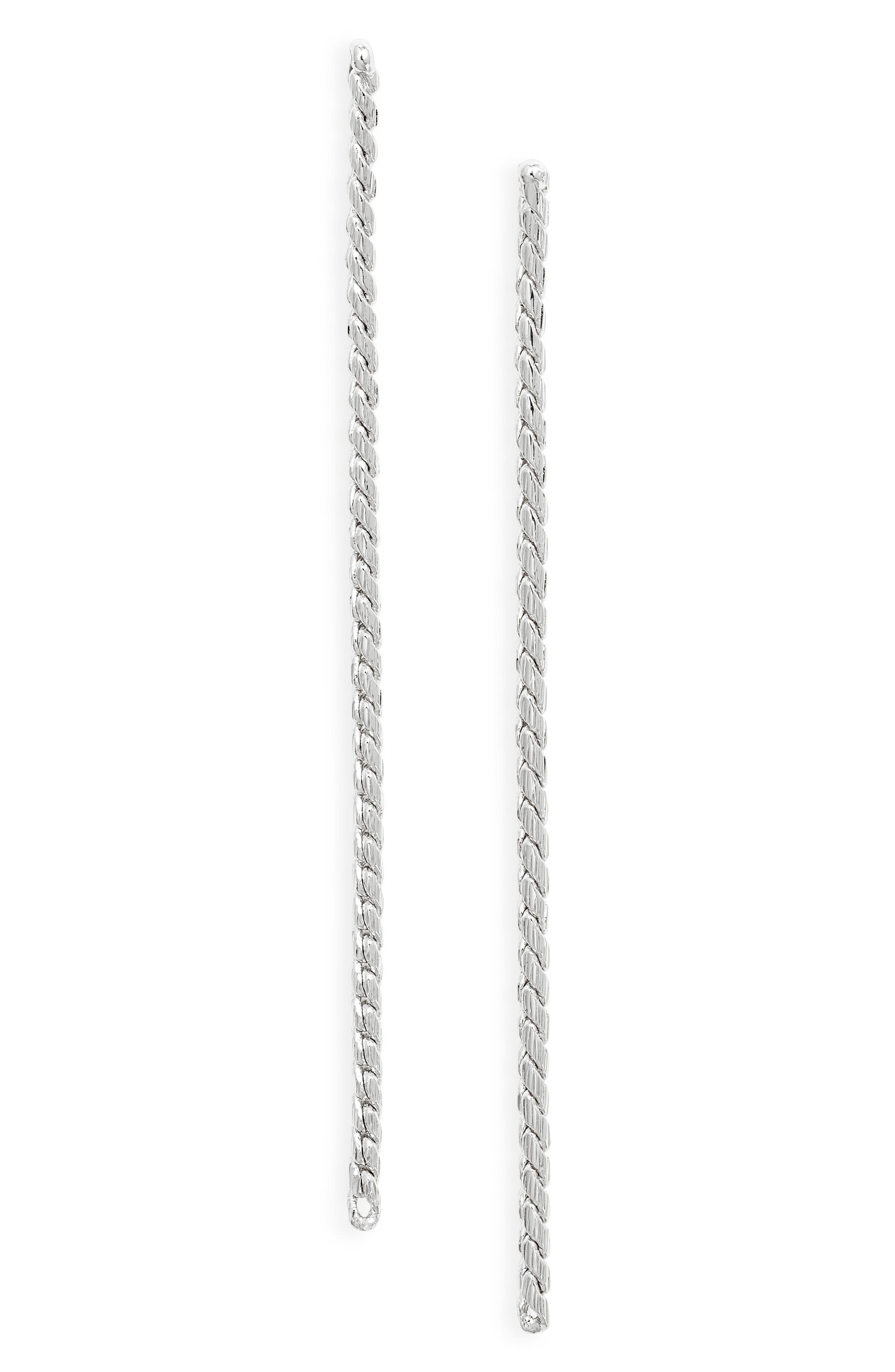 Nordstrom Wheat Chain Linear Drop Earrings | Nordstromrack