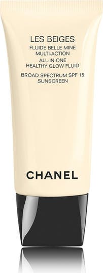 CHANEL LES BEIGES All-In-One Healthy Glow Fluid Broad Spectrum SPF 15 ...
