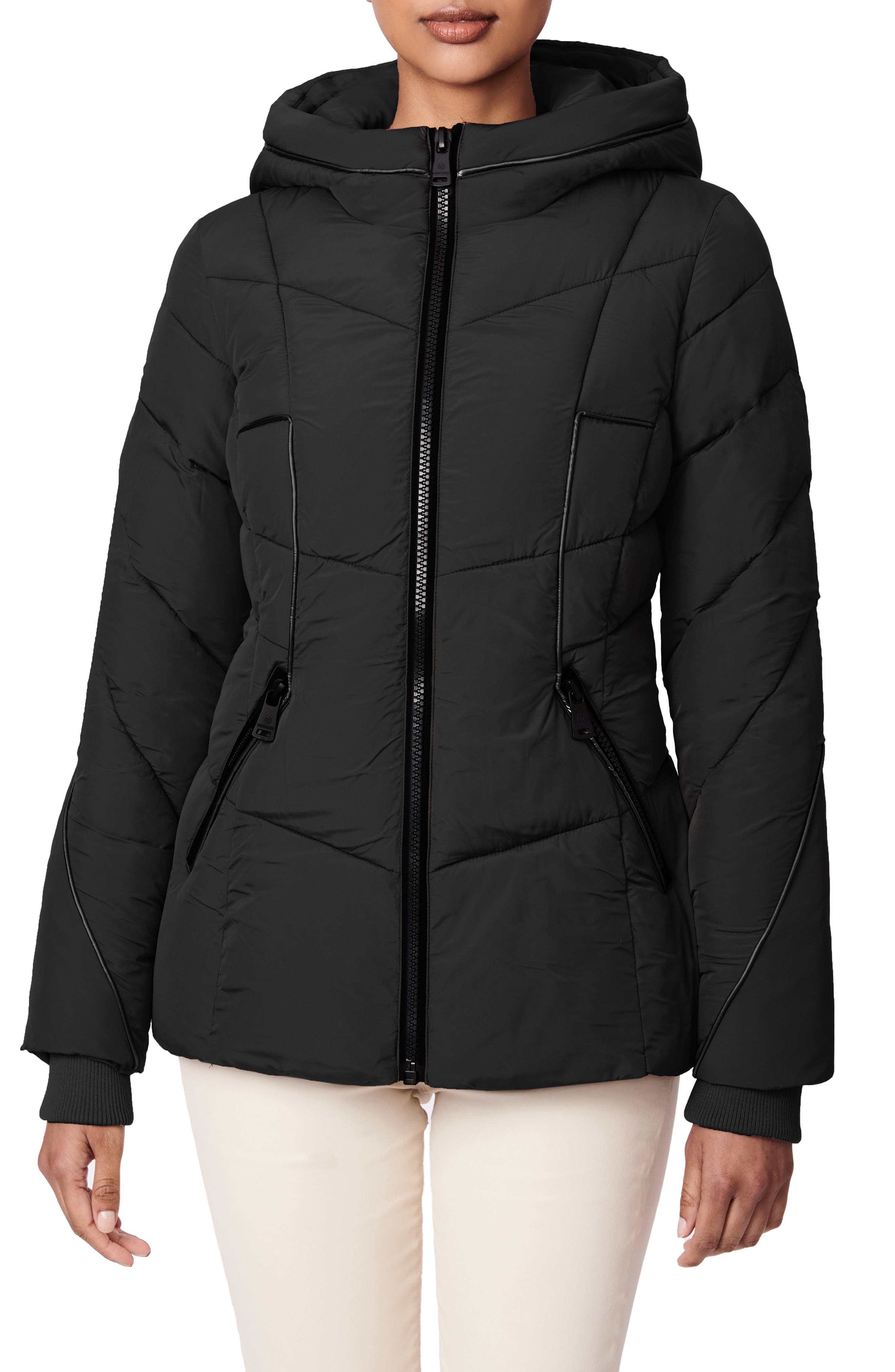 Bernardo Water-Resistant Hooded Puffer Jacket | Nordstromrack