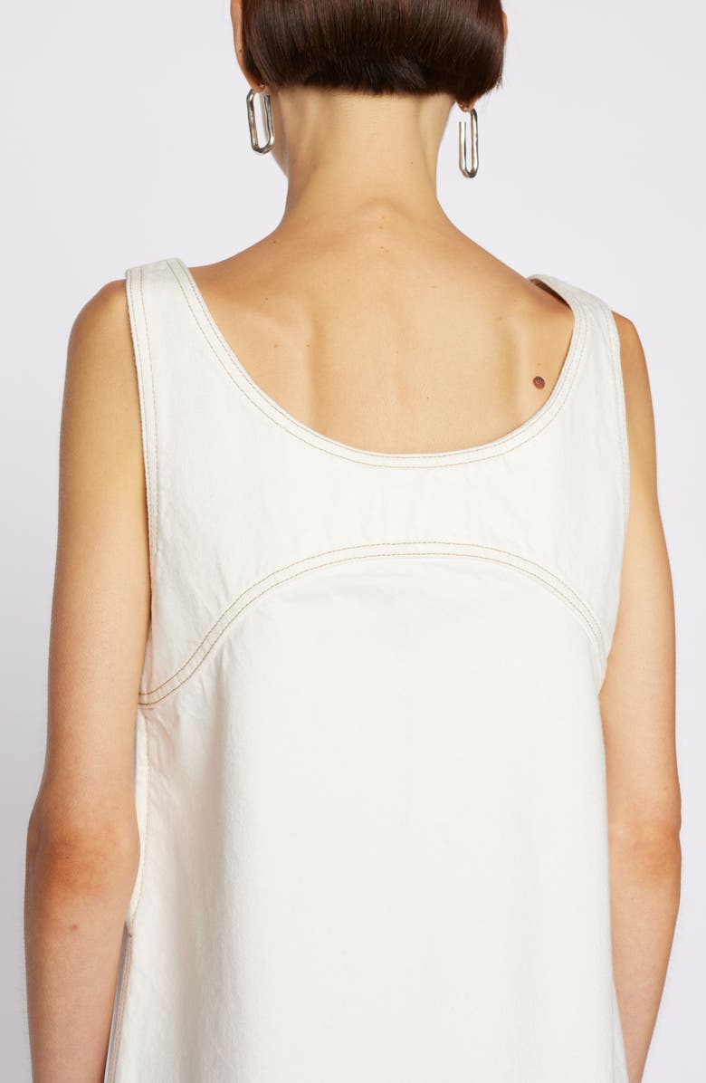 FRAME Micro Denim Shift Minidress | Nordstromrack