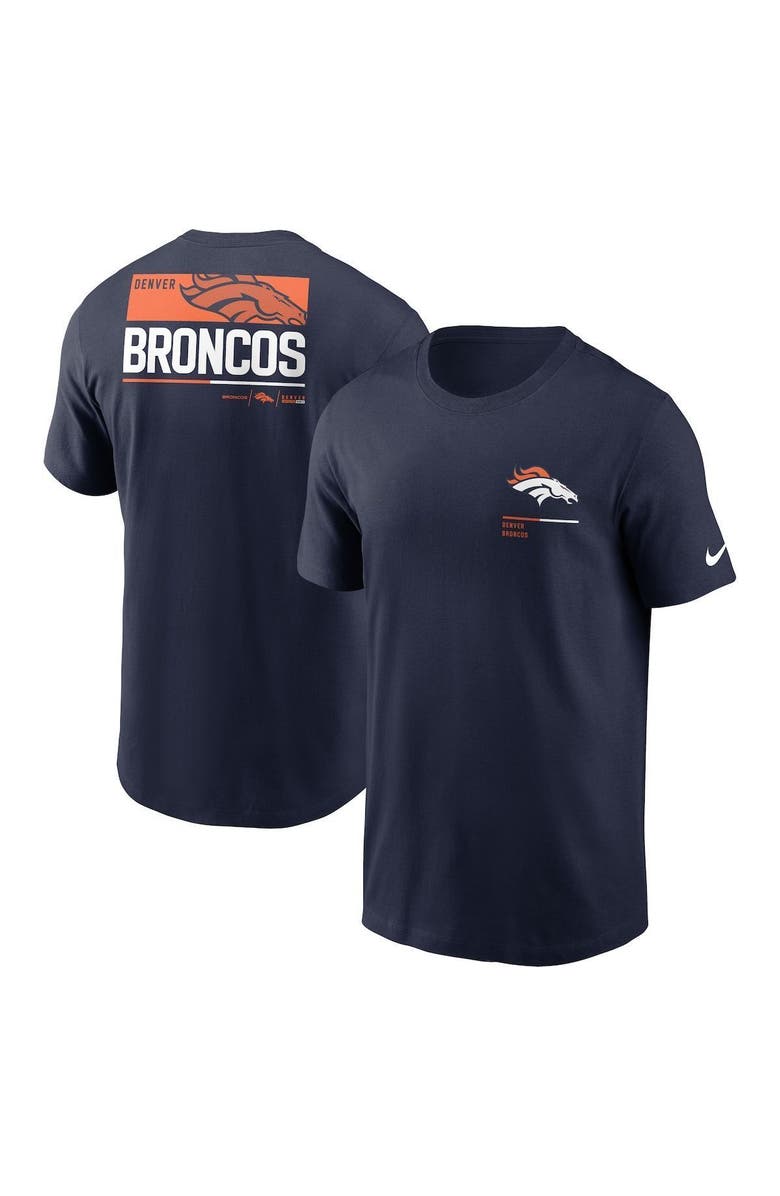 Nike Men's Nike Navy Denver Broncos Team Incline T-Shirt | Nordstrom