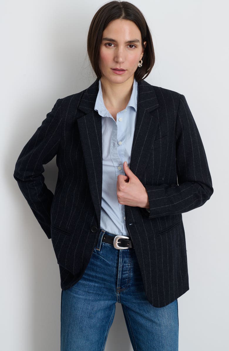Alex Mill Soho Pinstripe Wool Blazer | Nordstromrack