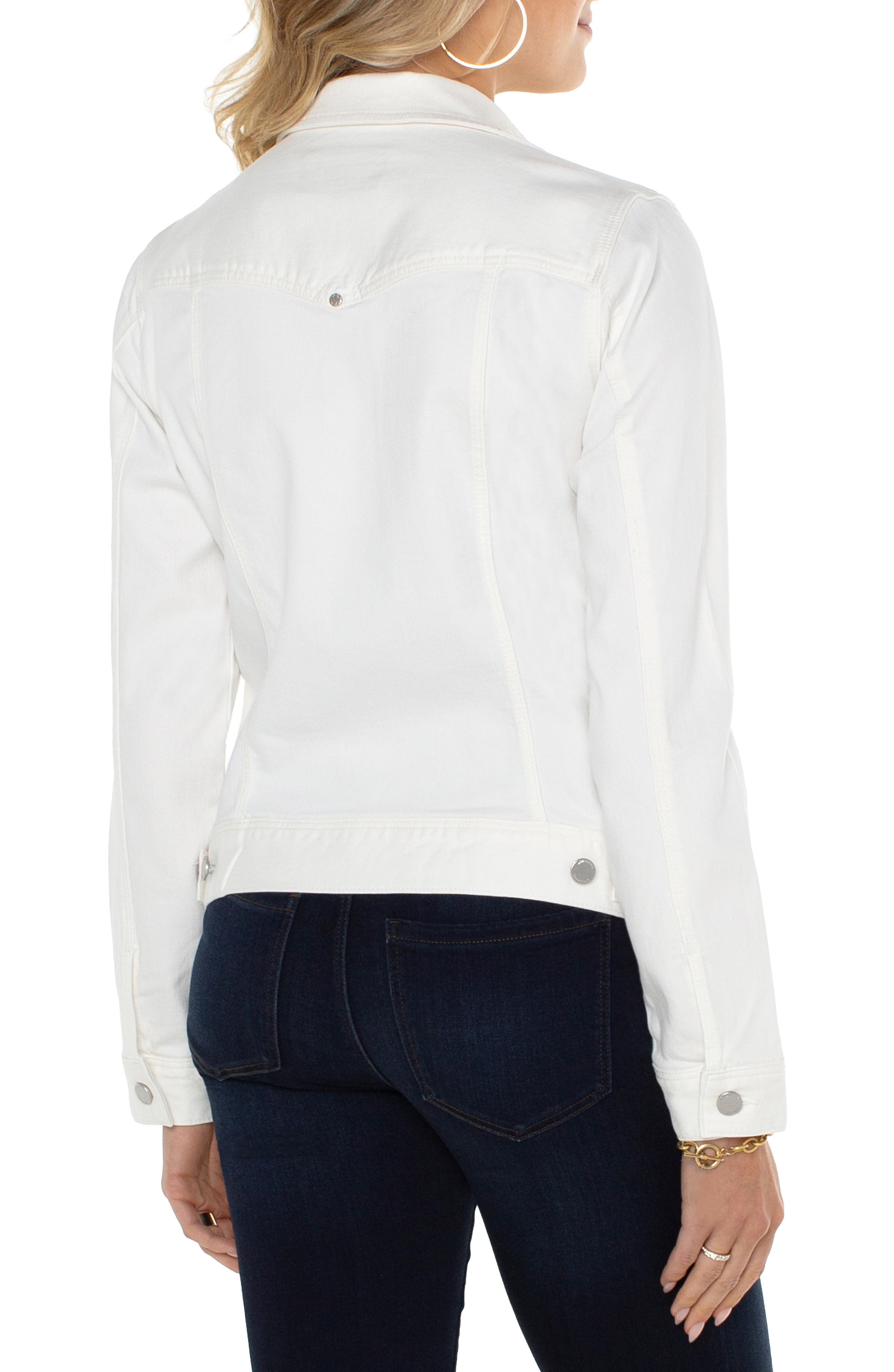 Liverpool Los Angeles Liverpool Classic Denim Jacket | Nordstrom