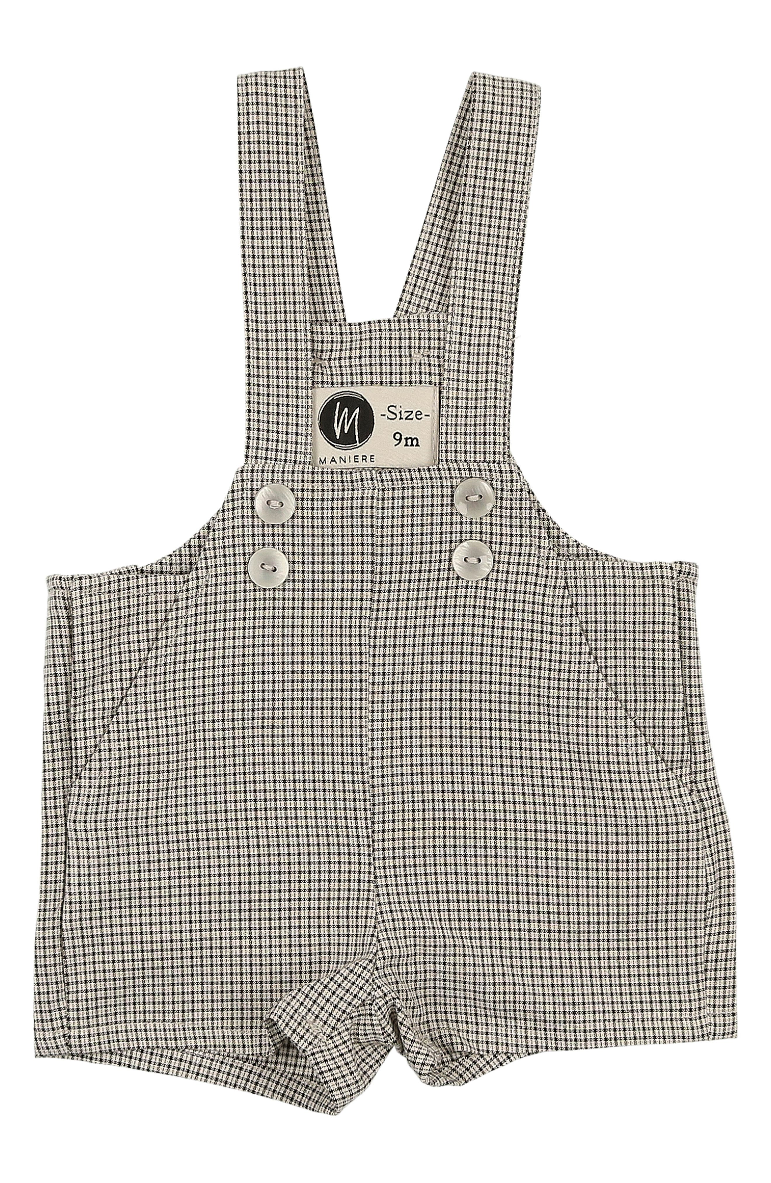 Kids' Check Shortalls (Men) | Nordstrom