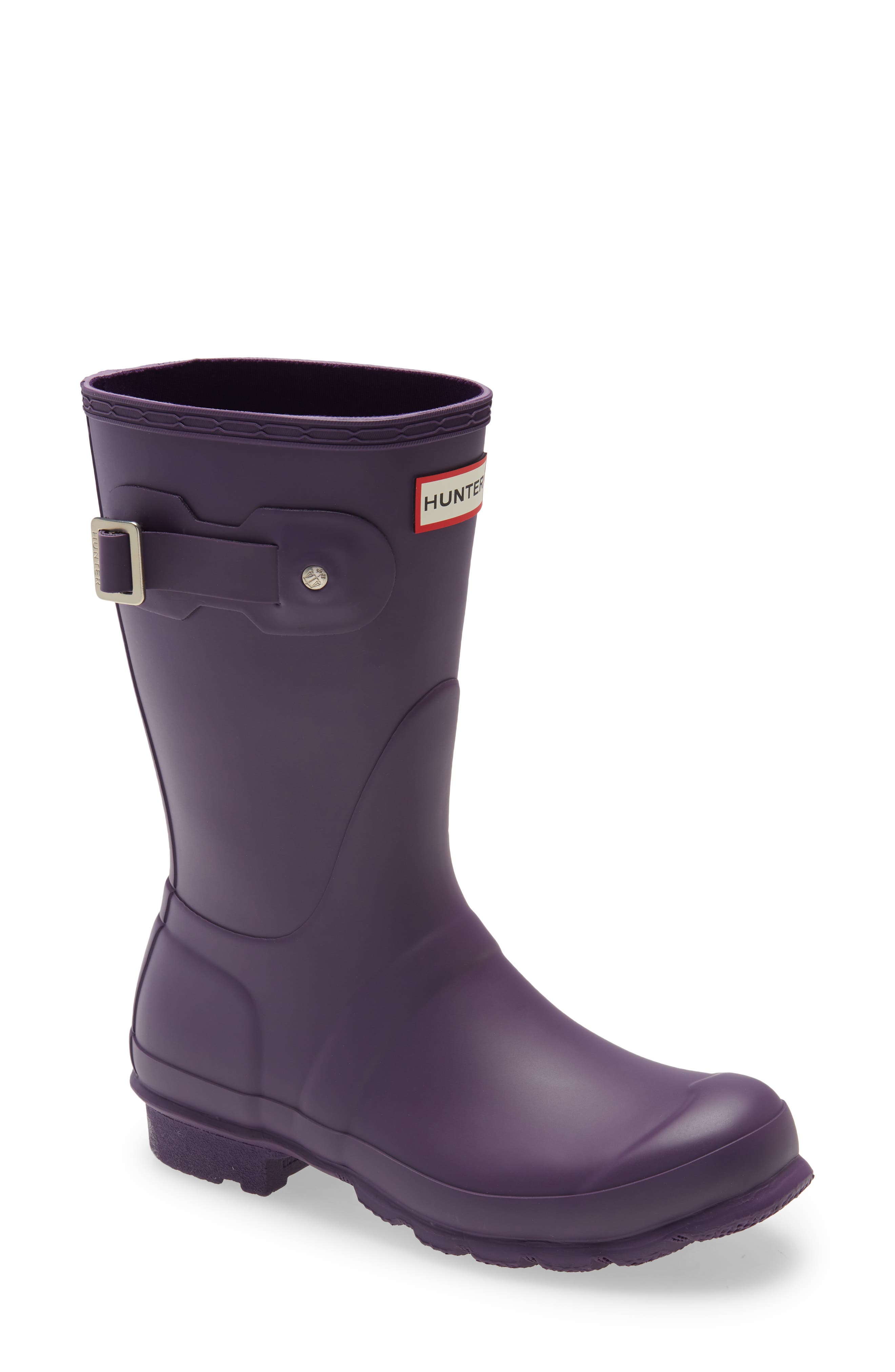 Hunter Original Short Waterproof Rain Boot (Women) | Nordstromrack