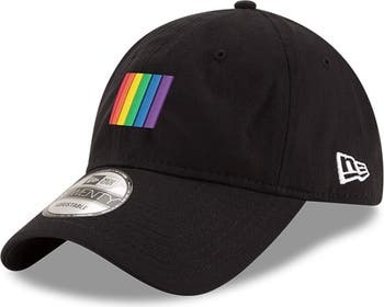 New Era Men's New Era Black NASCAR Icon Pride 9TWENTY Adjustable Hat ...