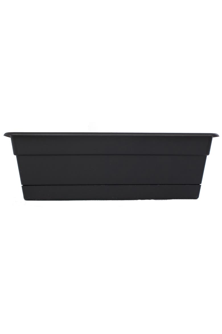 18 Inch Dura Cotta Window Box Planter, Black | Nordstrom