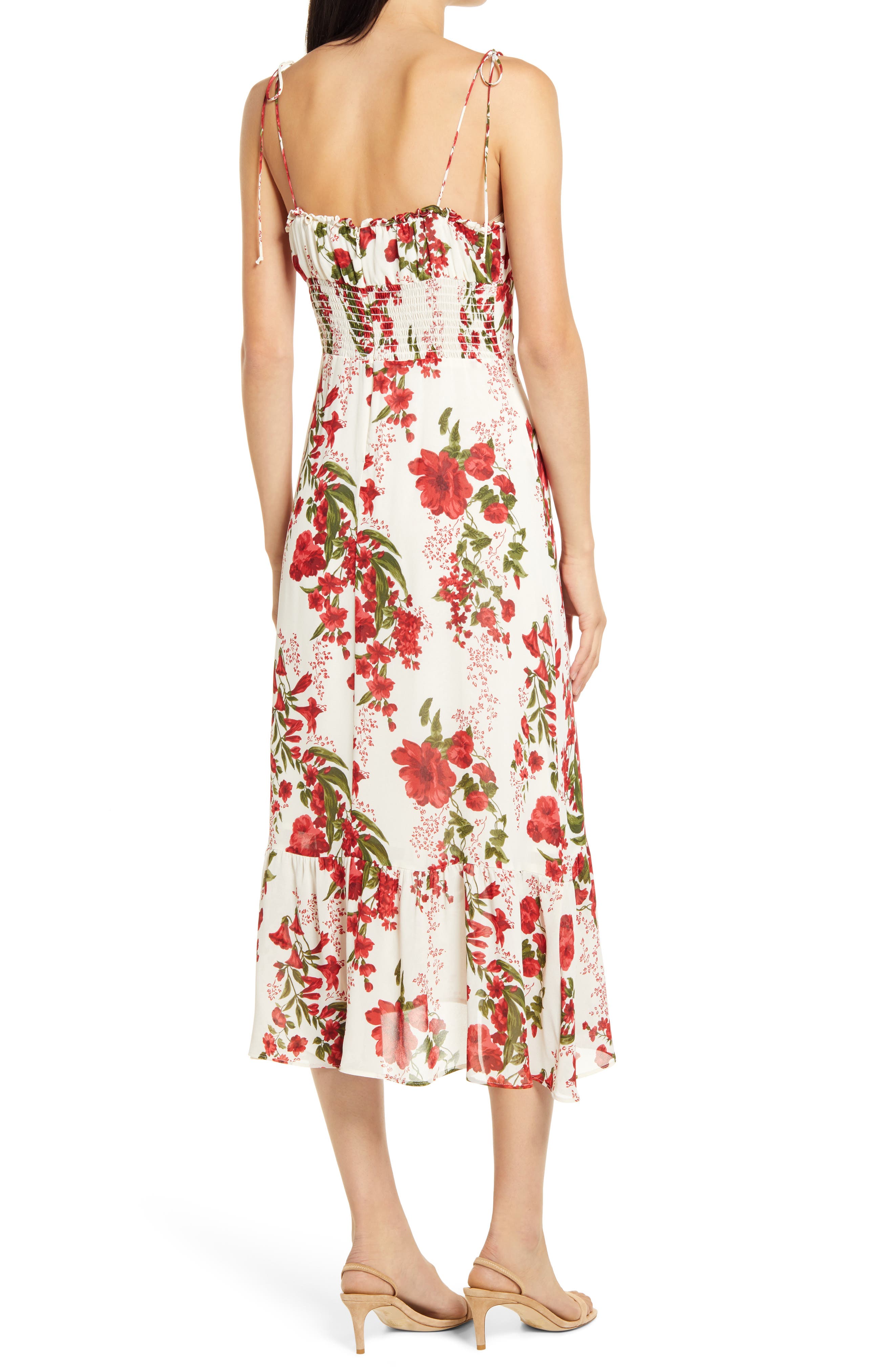 Reformation Embry Floral Midi Dress | Nordstrom