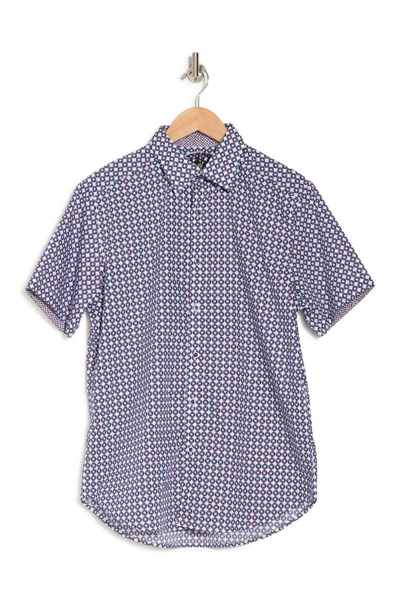 Robert Graham Allenspark Short Sleeve Classic Fit Shirt | Nordstromrack