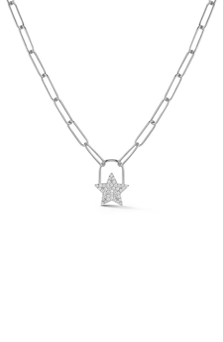 SPHERA MILANO Cubic Zirconia Star Pendant Necklace | Nordstromrack