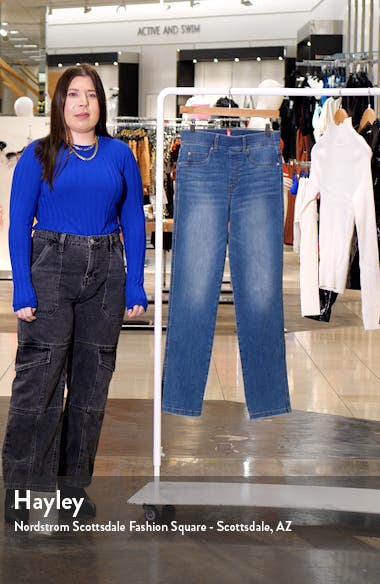 SPANX® Straight Leg Ankle Jeans | Nordstromrack