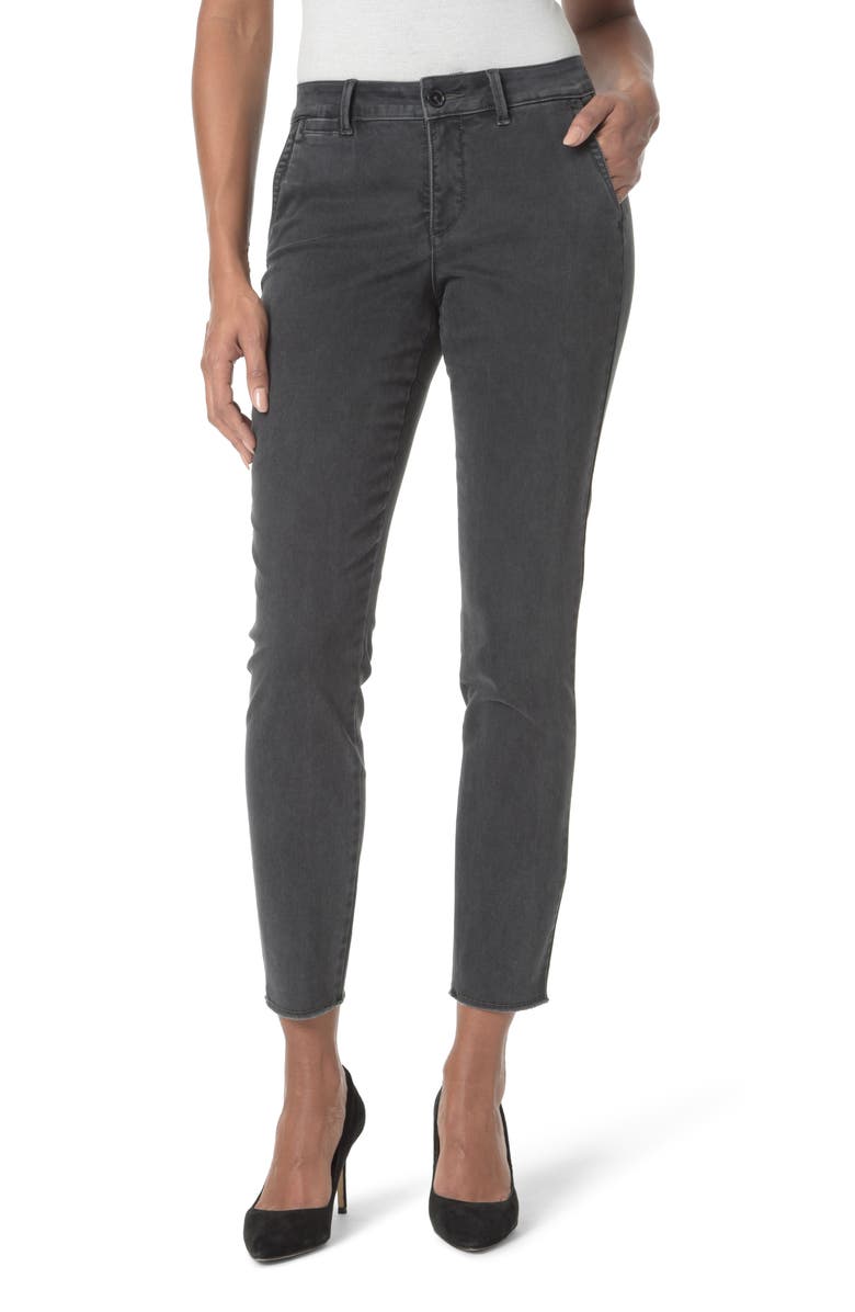 NYDJ Frayed Hem Skinny Chinos | Nordstrom