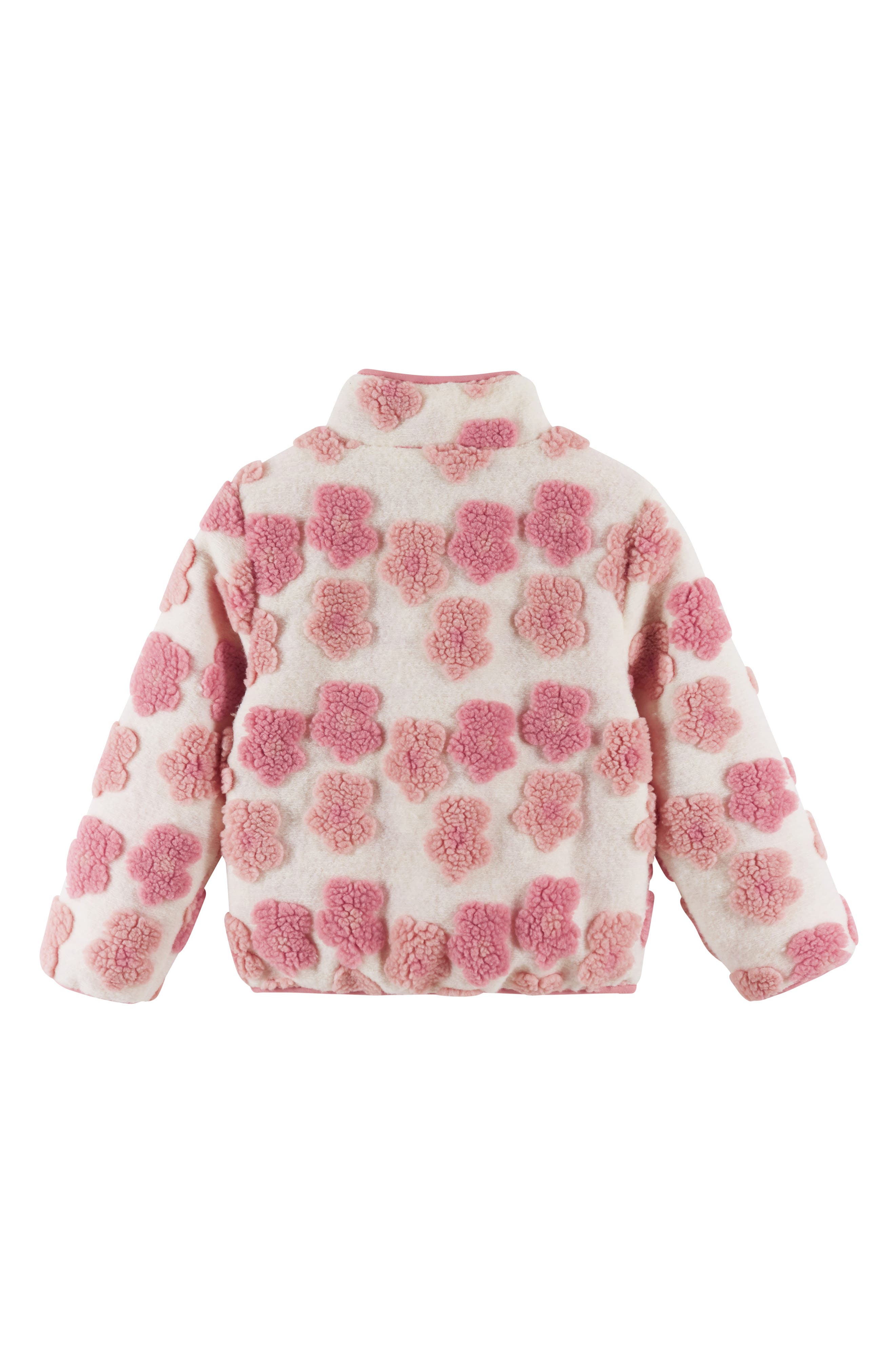 Andy & Evan Kids' Floral High Pile Fleece Jacket | Nordstromrack