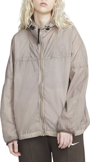 Nike Sportswear Repel Tech Packable Oversize Hooded Nylon Jacket ...