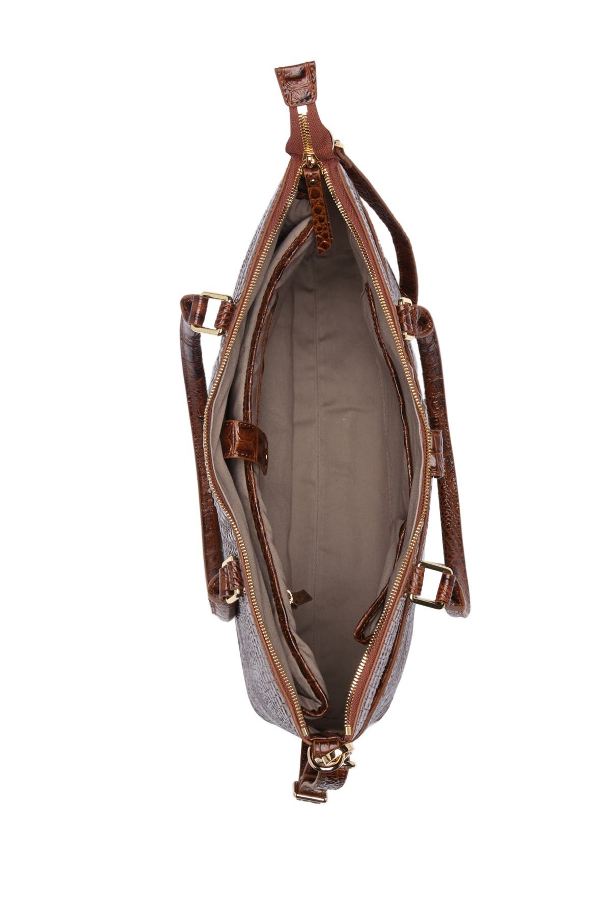 VICENZO LEATHER Valencia Croc Embossed Leather Tote | Nordstromrack