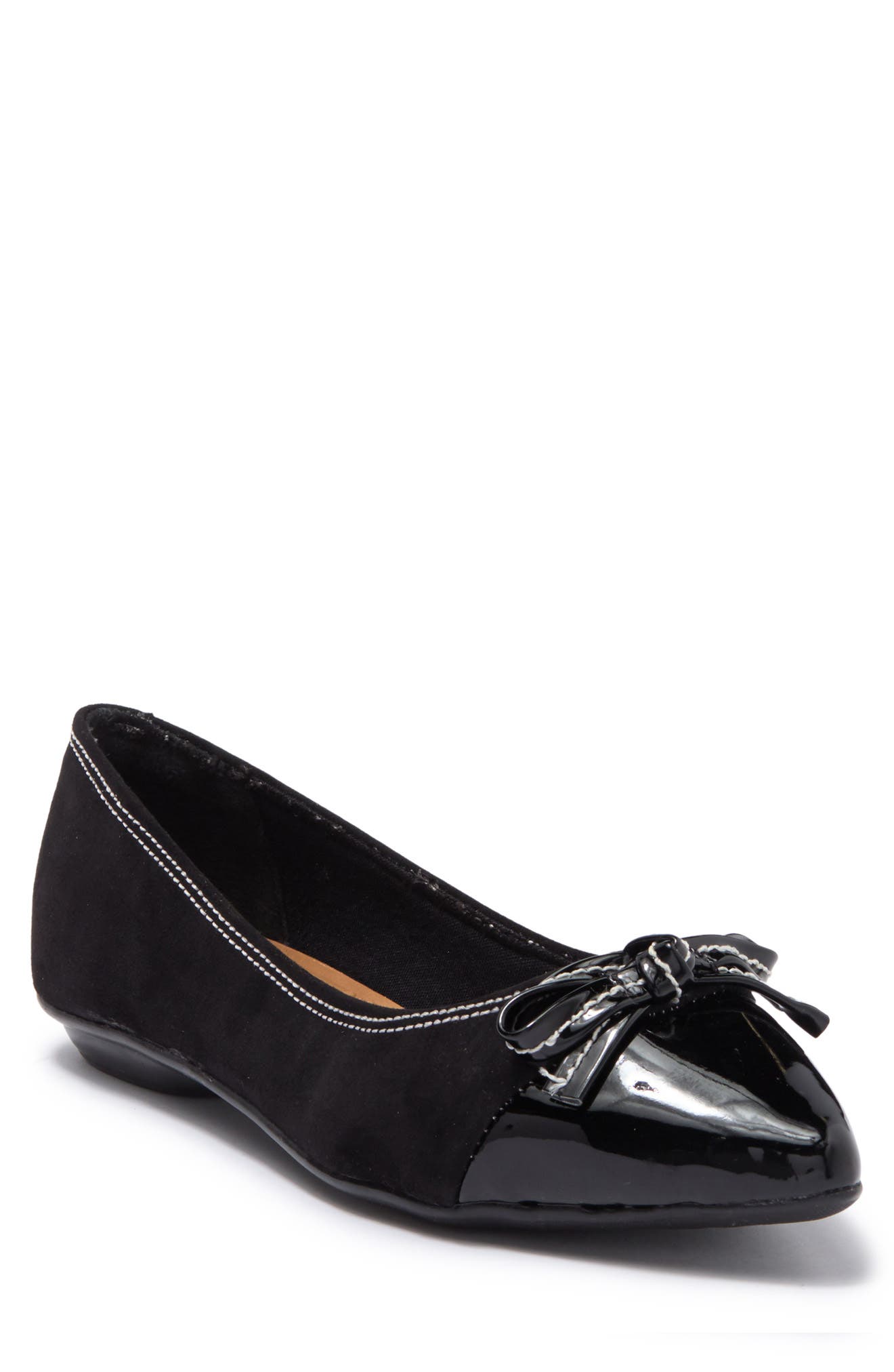 OFFLINE Patent Cap Toe Ballet Flat | Nordstromrack