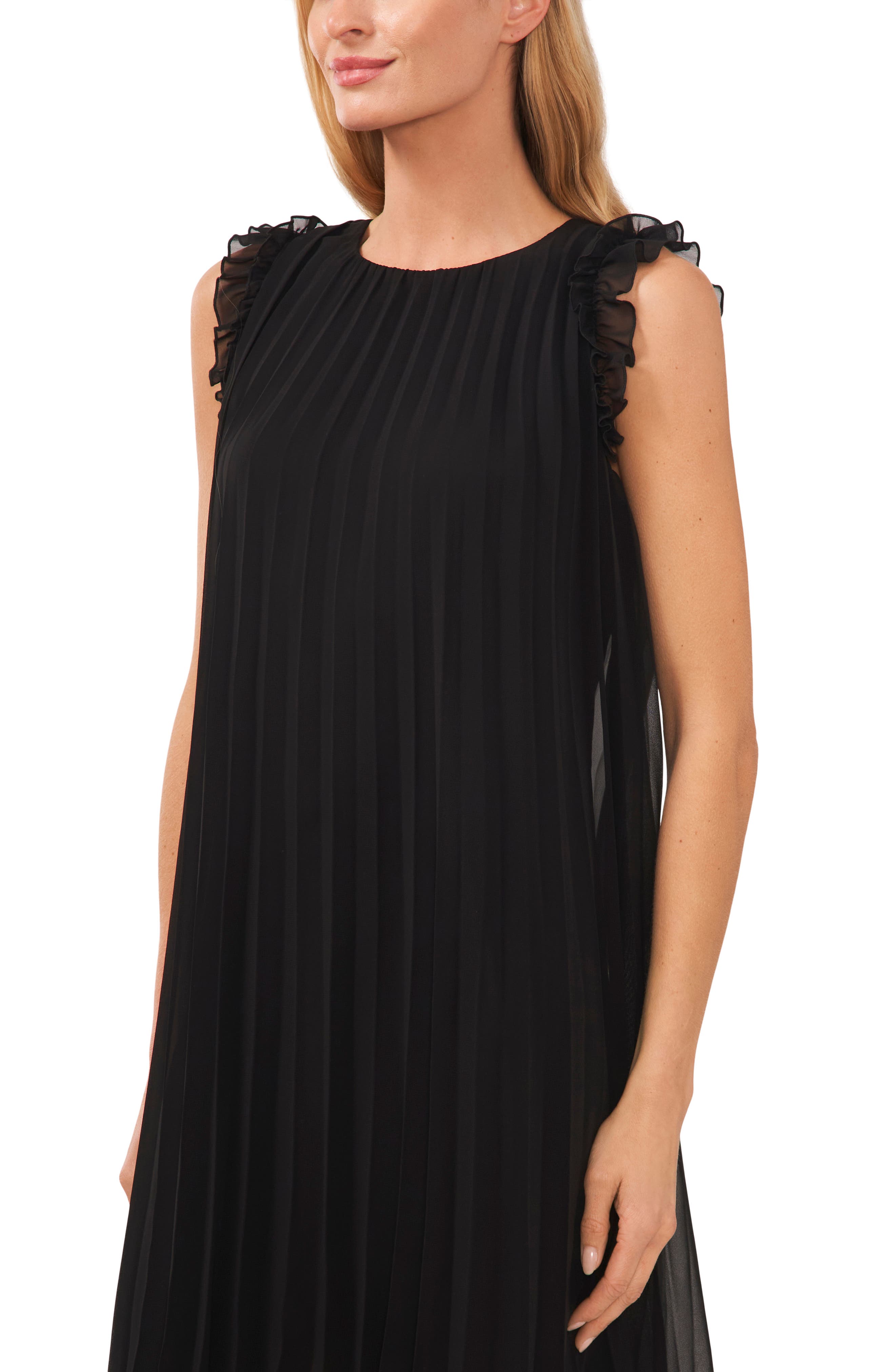 CeCe Pleated Shift Minidress | Nordstromrack
