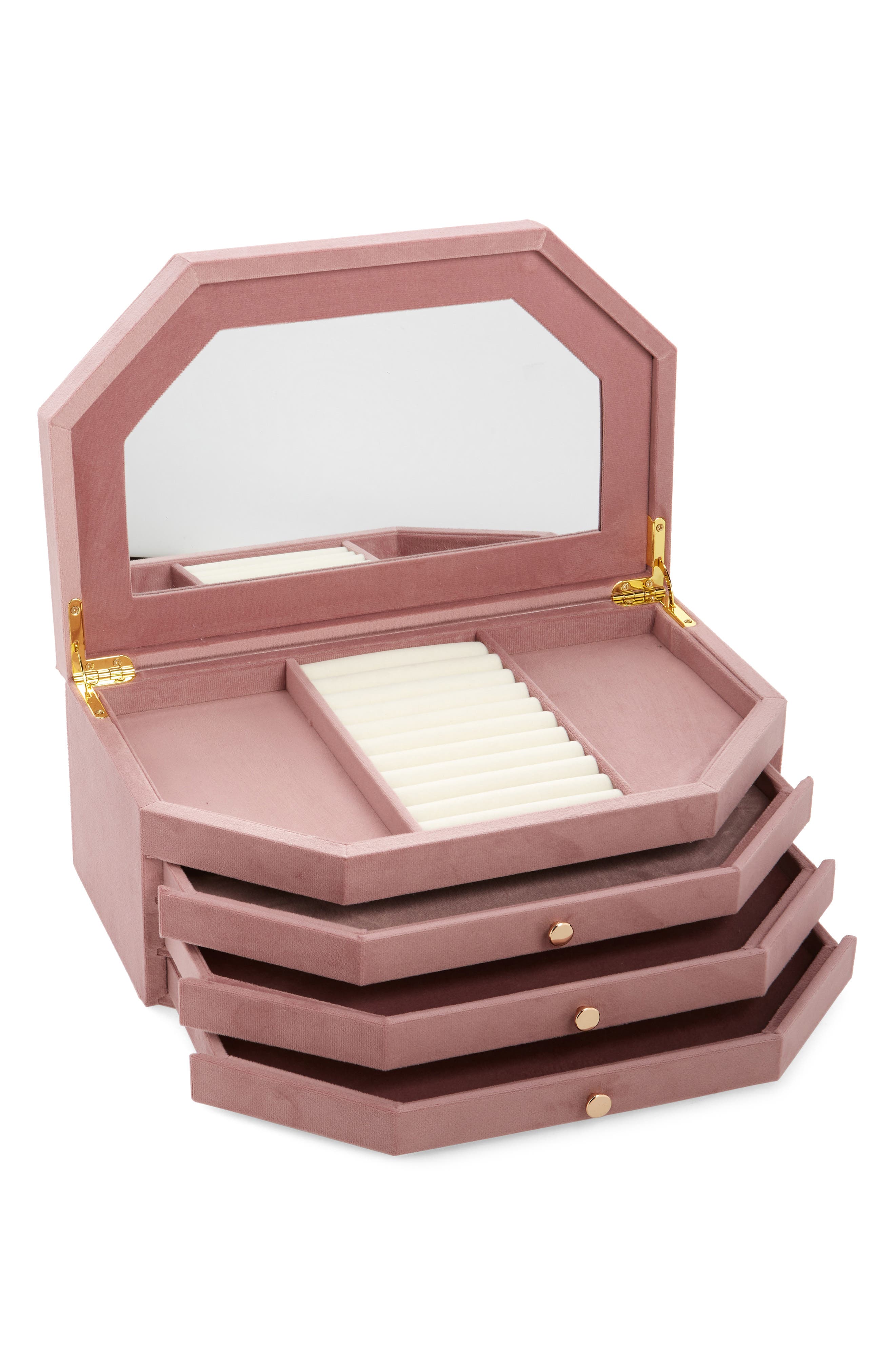 Nordstrom Velvet Vanity Jewelry Box | Nordstromrack