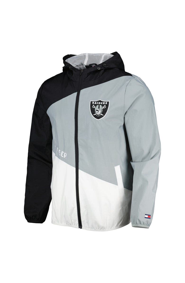 Tommy Hilfiger Men's Tommy Hilfiger Black/Silver Las Vegas Raiders Bill ...