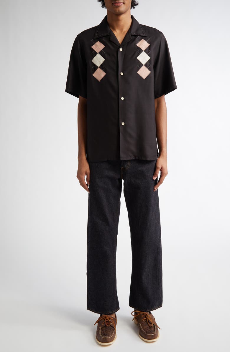 VISVIM Keesey Silk Camp Shirt | Nordstrom
