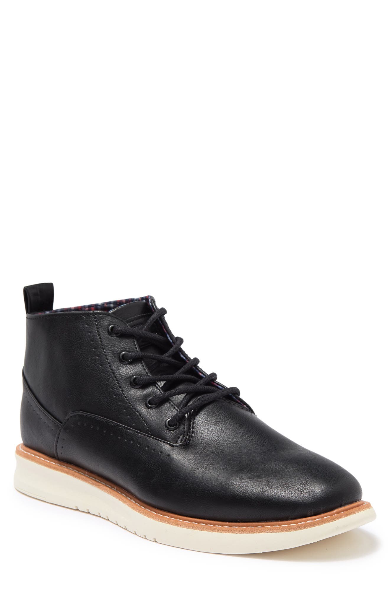 Ben Sherman Omega Casual Wingtip Vegan Leather Chukka Boot (Men ...