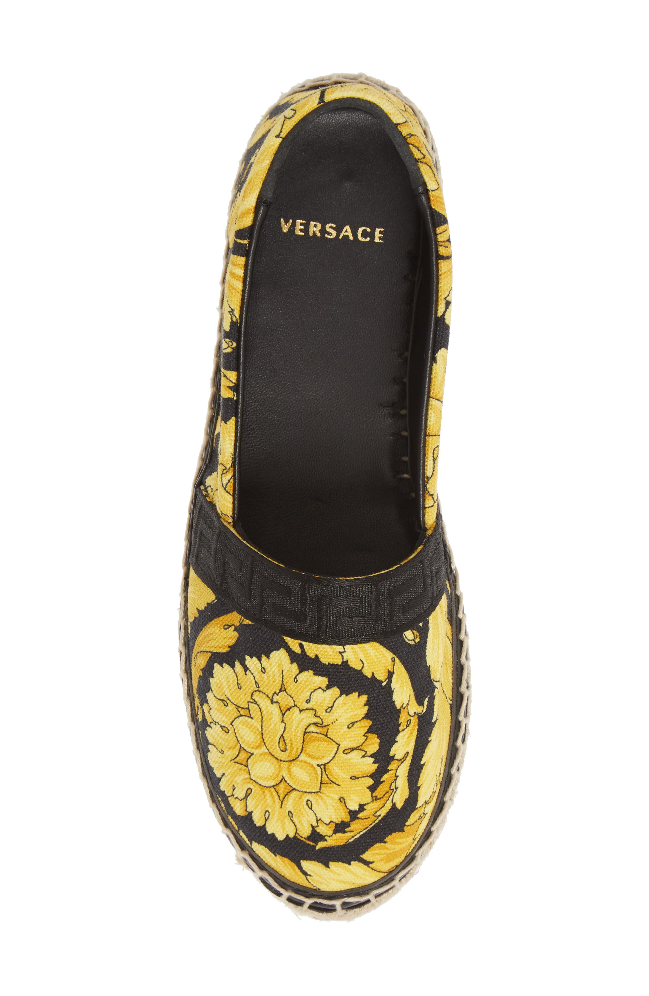 Versace Barocco Print Espadrille (Women) | Nordstromrack