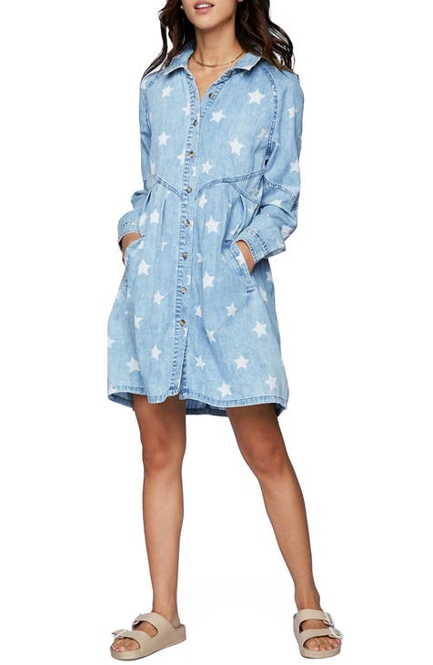 Women's Short Denim Dresses | Nordstrom