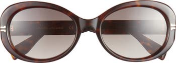 Marc Jacobs 56mm Oval Sunglasses | Nordstromrack