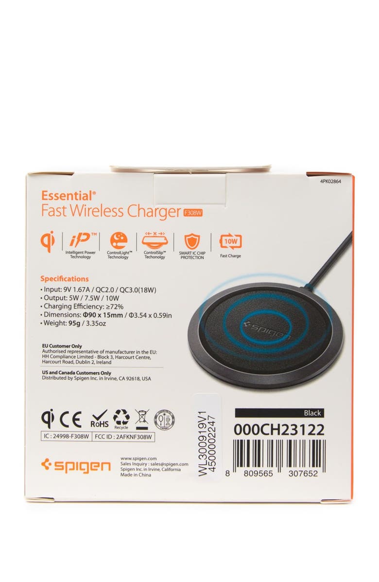 SPIGEN Essential Fast Wireless Charger | Nordstromrack