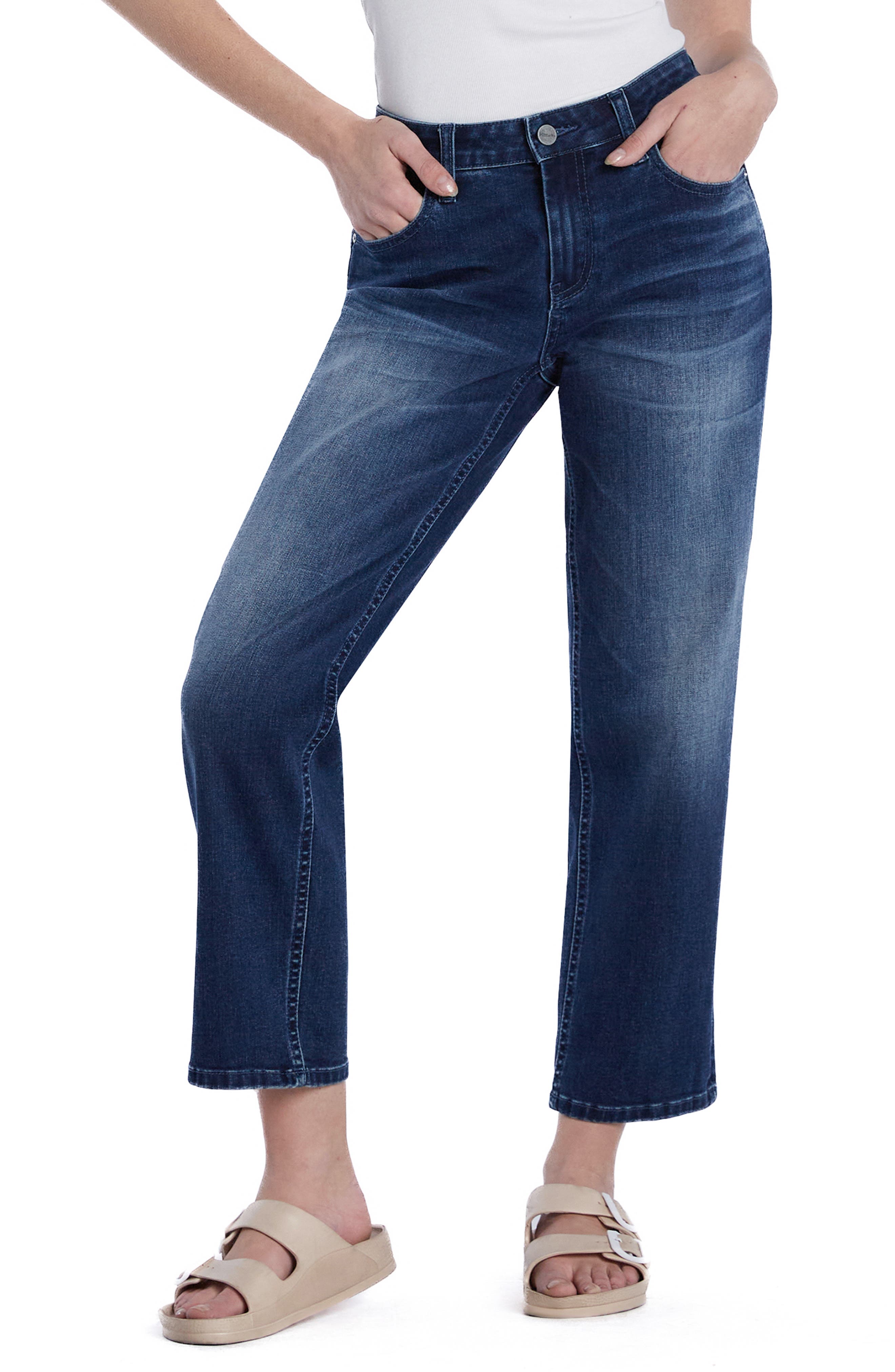 HINT OF BLU Effortless High Waist Boyfriend Jeans | Nordstromrack