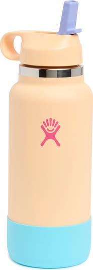 Hydro Flask 32-Ounce Wide Mouth Bottle with Straw Lid & Boot ...