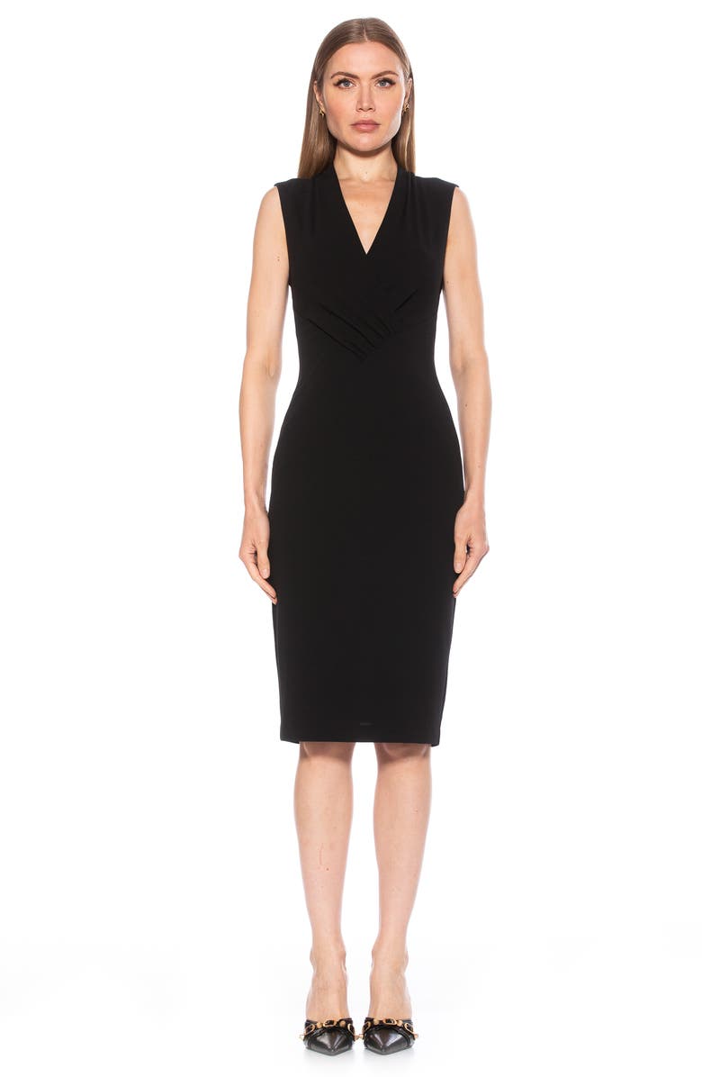 Alexia Admor Cora Ruched Asymmetric Sheath Dress | Nordstromrack