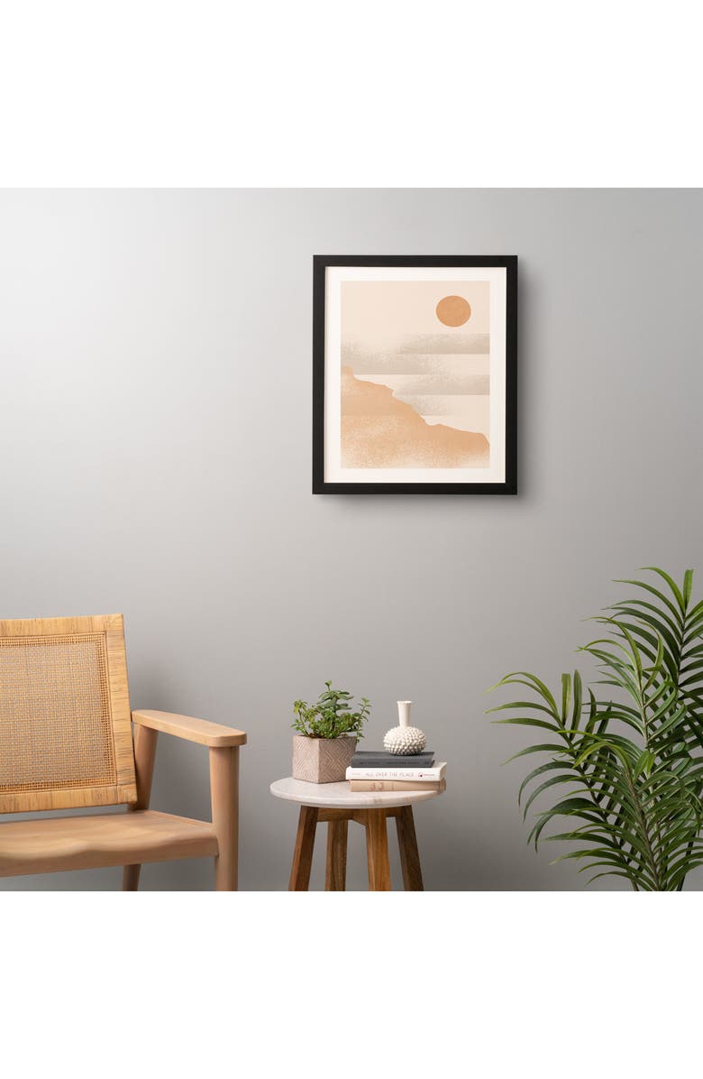 Deny Designs Lola Terracota Minimal Sunset Art Print - 19"x22.4 ...