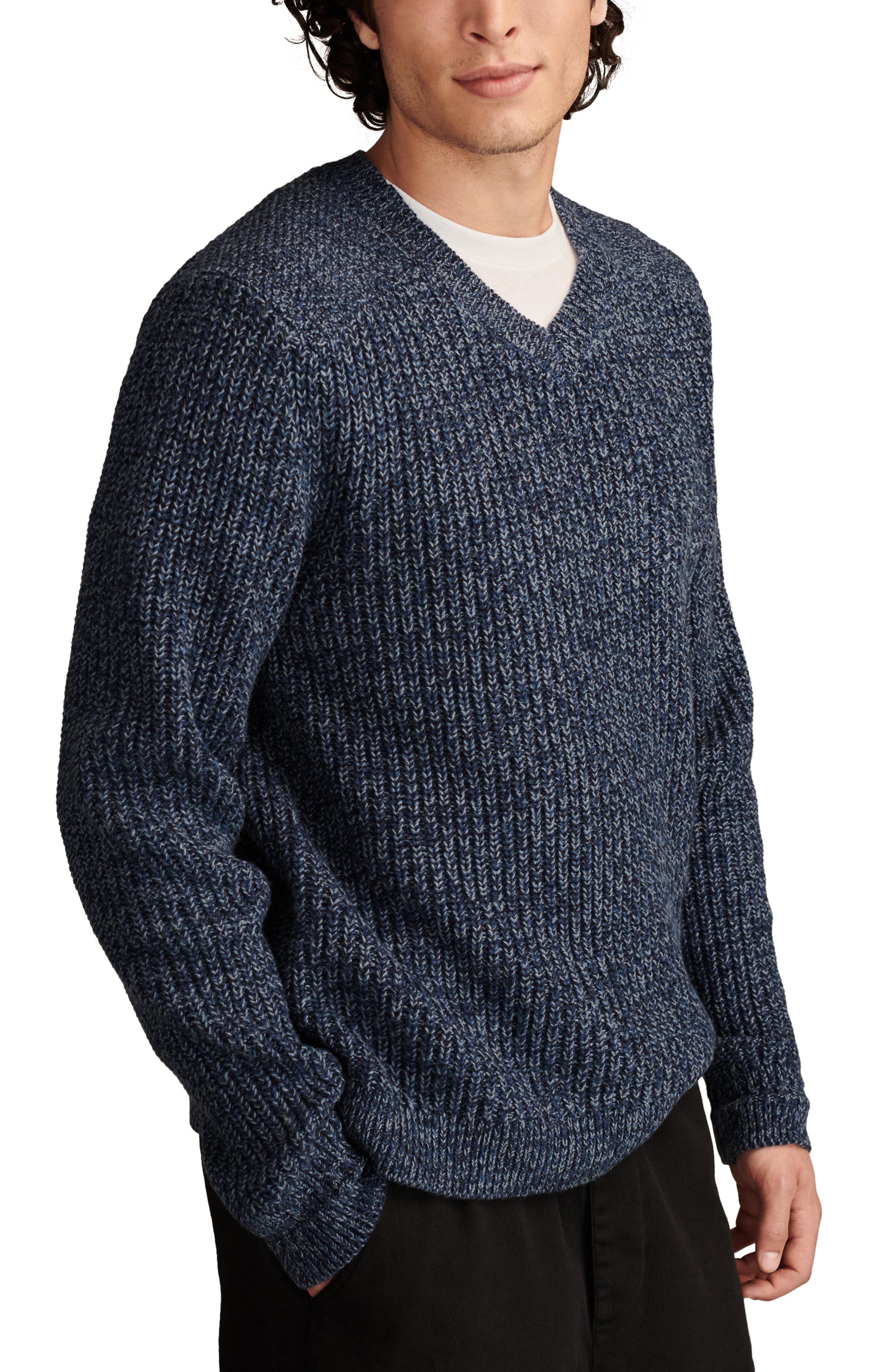 Lucky Brand Easy Marl V-Neck Sweater | Nordstrom