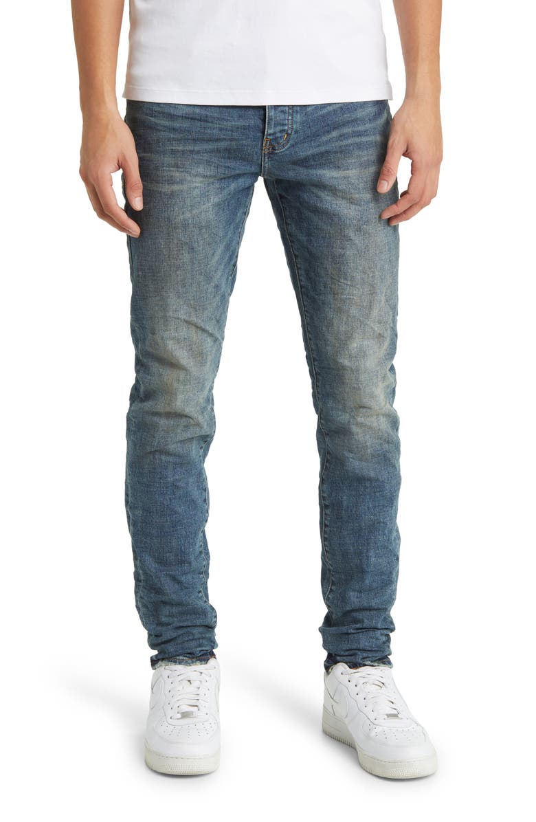 PURPLE BRAND Mechanic Low Rise Skinny Jeans | Nordstromrack
