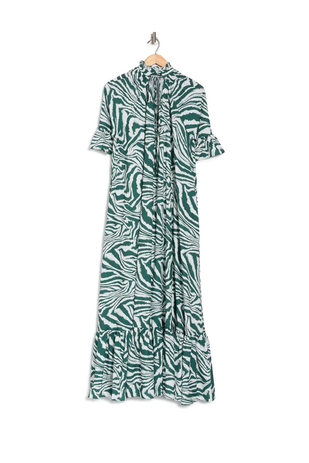 TOV Zebra Striped Crepe Maxi Dress | Nordstromrack
