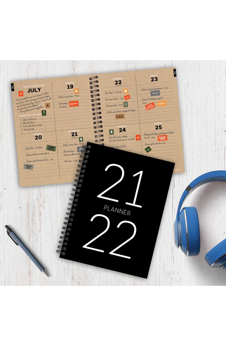 TF PUBLISHING Academic Year July 2021 - June 2022 Big Year Black Medium ...