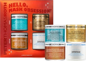 Peter Thomas Roth Hello, Mask Obsession! 4-Piece Mask Kit $167 Value ...