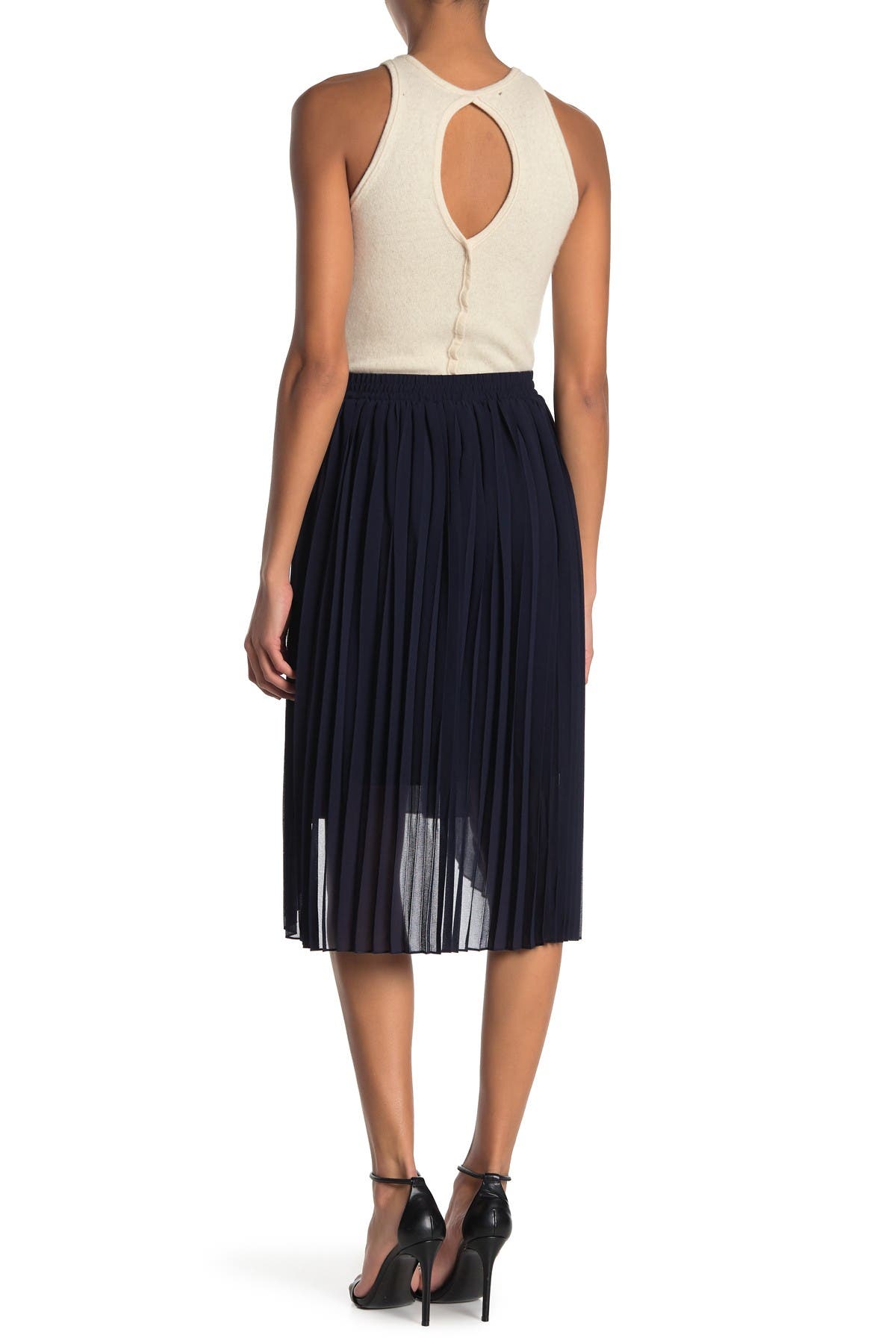Pleione Pleated Midi Skirt | Nordstromrack