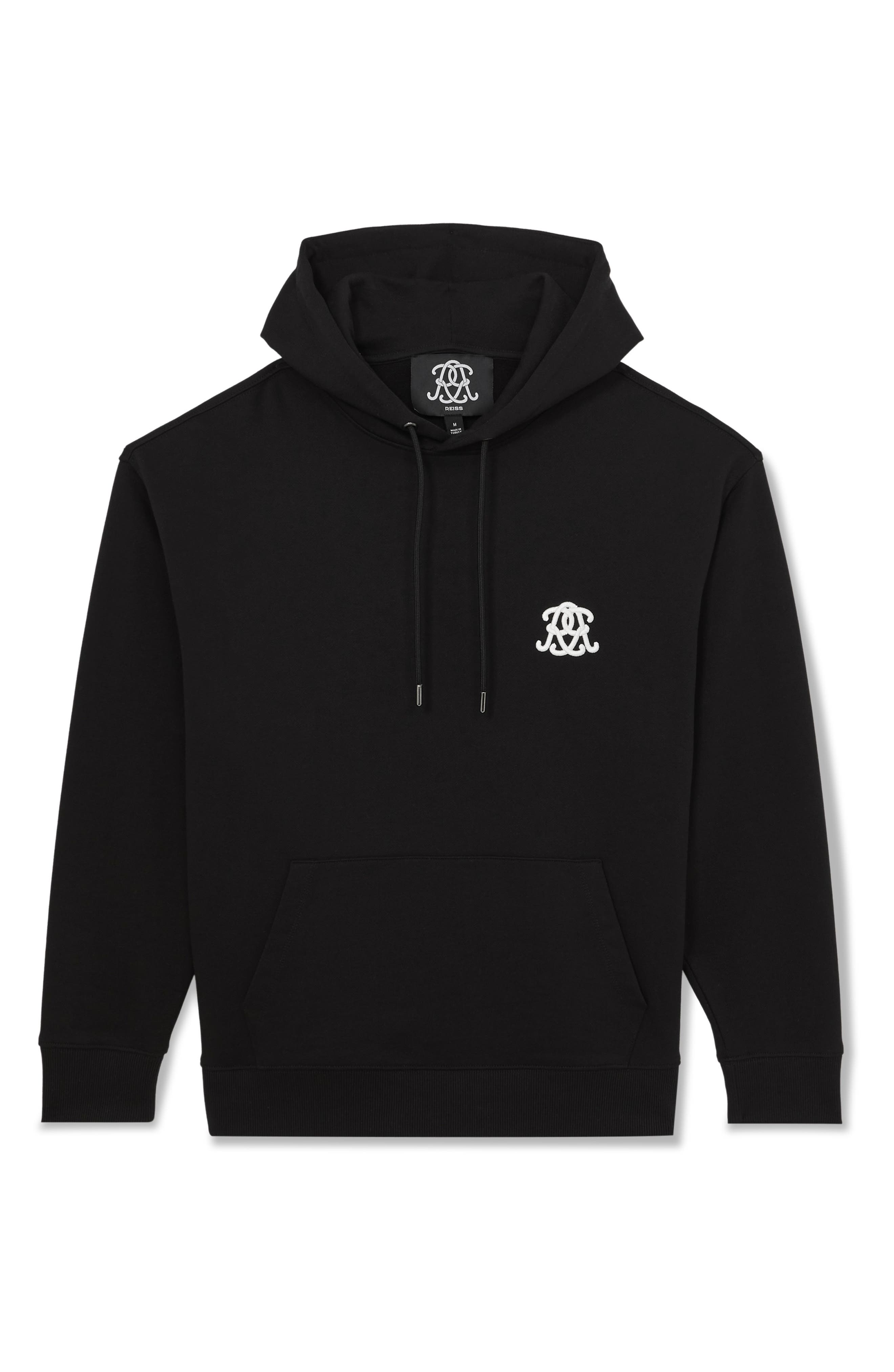 Reiss Conlin Embroidered Hoodie | Nordstrom