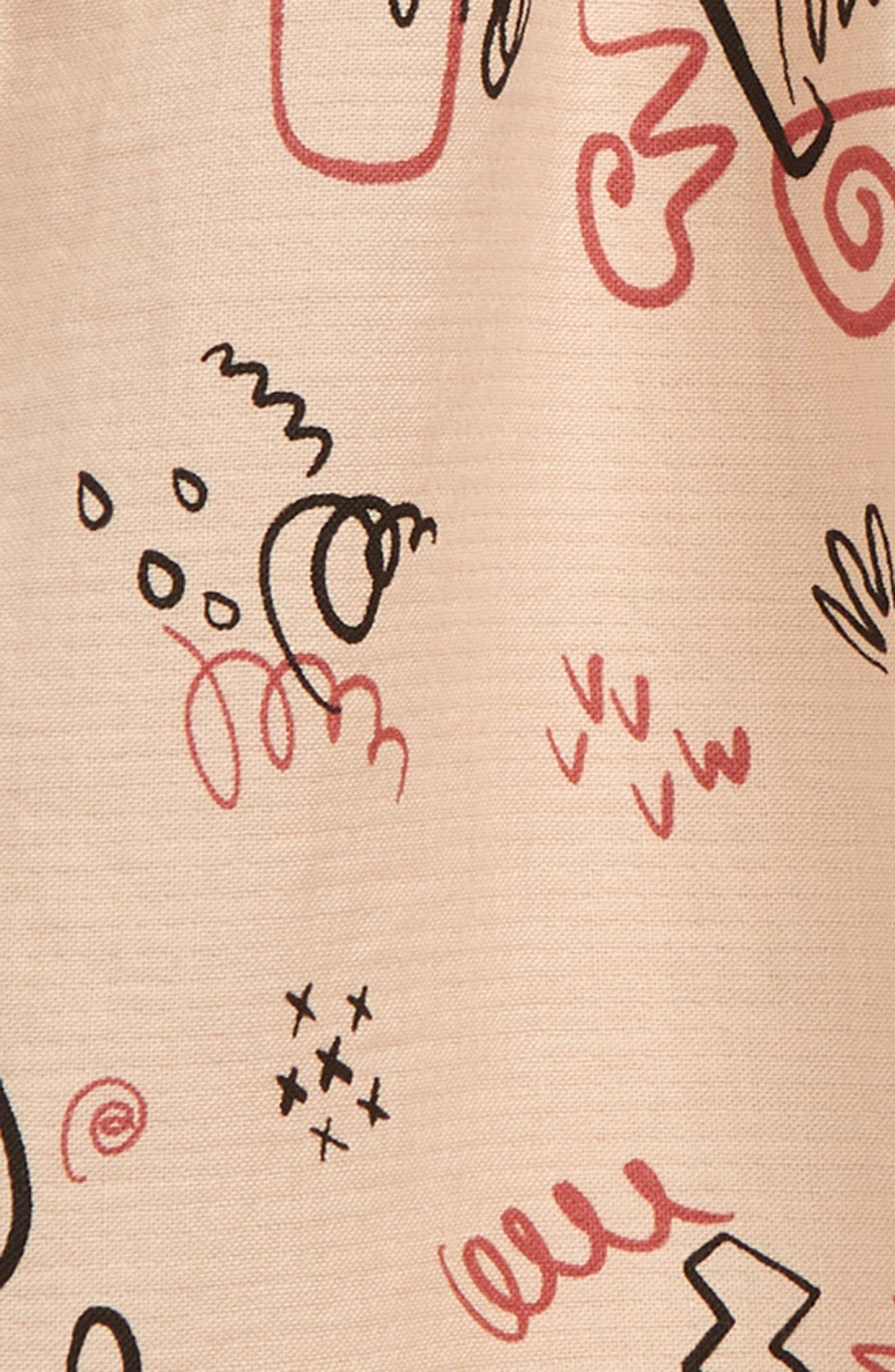 Open Edit Kids' Print Dolman Sleeve Cotton Top | Nordstromrack